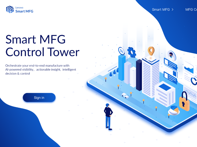 Smart MFG UI设计风格_向日葵般灿烂-站酷ZCOOL