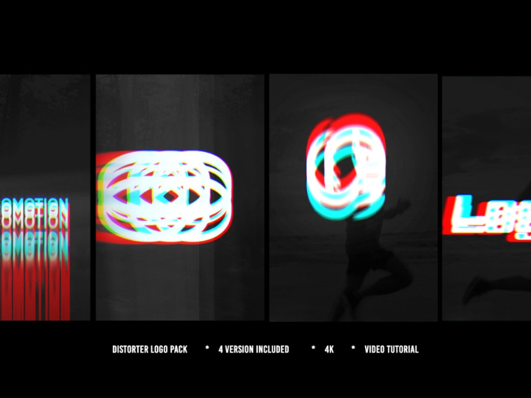 PR模板 | 快速故障扭曲动画LOGO演绎开场_猿文件网官方账号-站酷ZCOOL