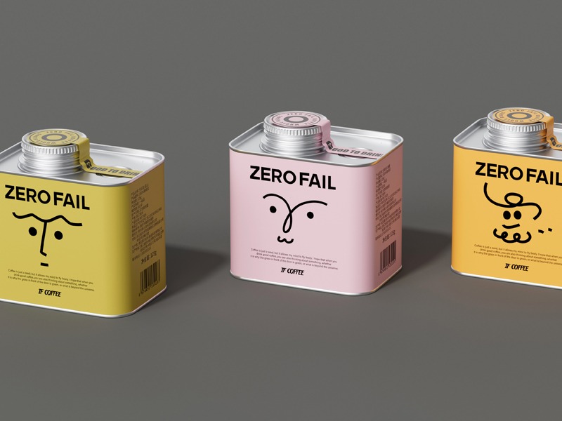 ZEROFAIL咖啡品牌设计_可视度品牌设计-站酷ZCOOL