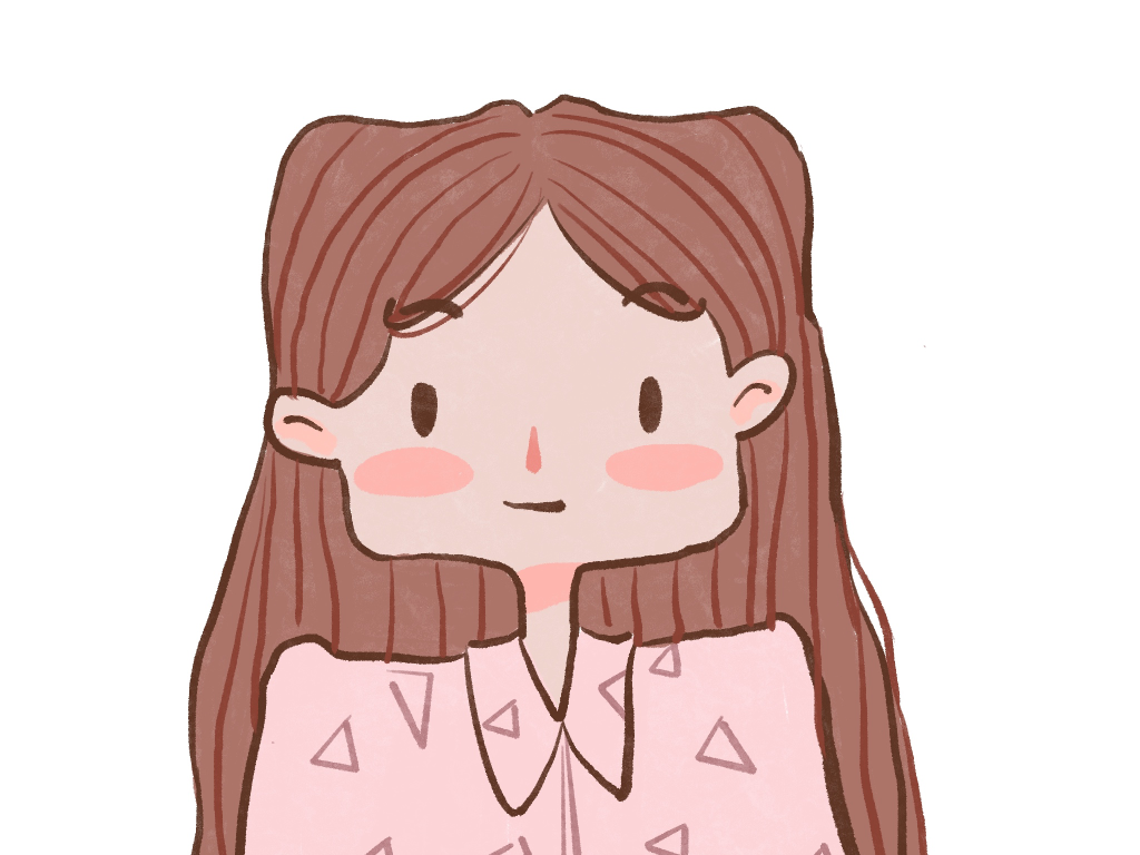 头像打卡第 13 天_静静_du-站酷ZCOOL