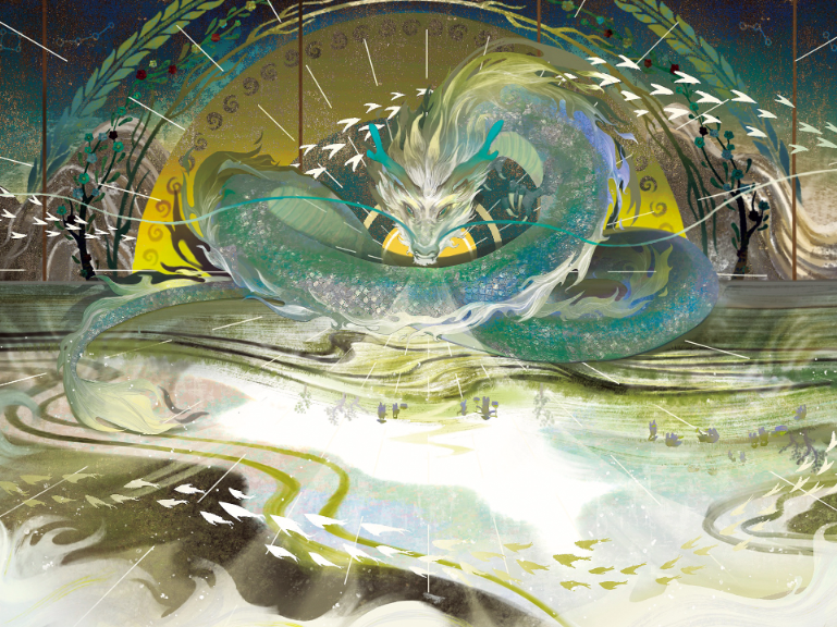 天地之间——倒影之中_青稞kkk-站酷ZCOOL