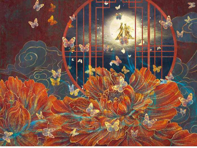 花月长相思_画画的寂阳JIYANG-站酷ZCOOL