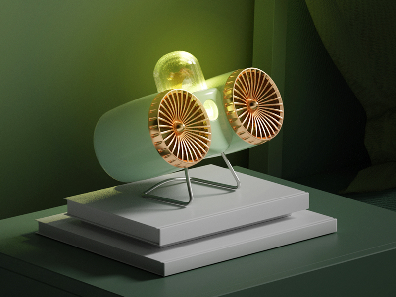 便携风扇详情X3_Victor邢伟-站酷ZCOOL