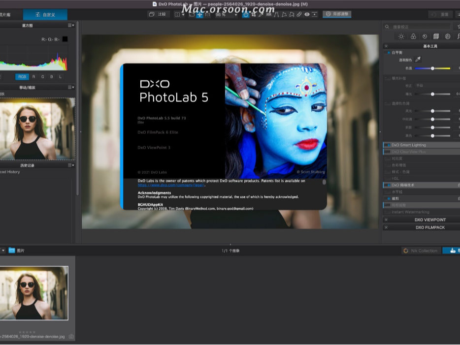 DxO PhotoLab 5 for mac(高级照片编辑软件)中文版_角落里的艺术家H-站酷ZCOOL