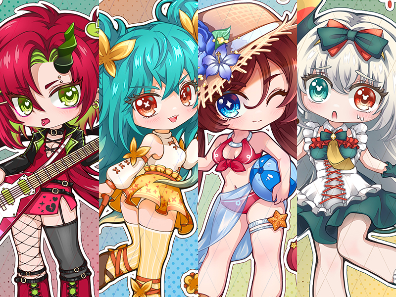 摸鱼QQ人合辑_园儿Janet-站酷ZCOOL