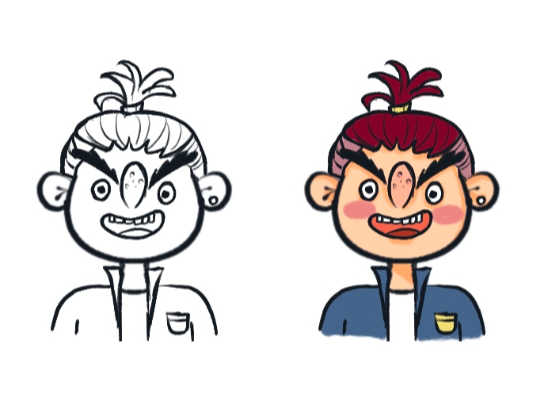 挑战百变头像 Day16_何仙姑Queenie-站酷ZCOOL