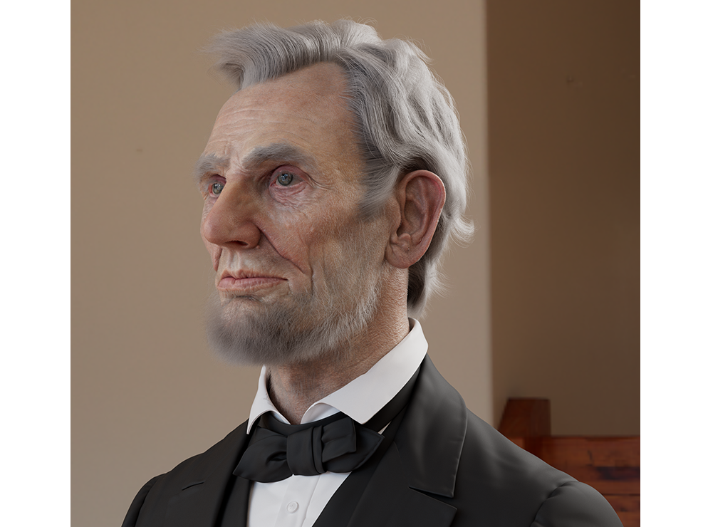 林肯渲染（V-Ray版本）_用上一版的效果吧-站酷ZCOOL