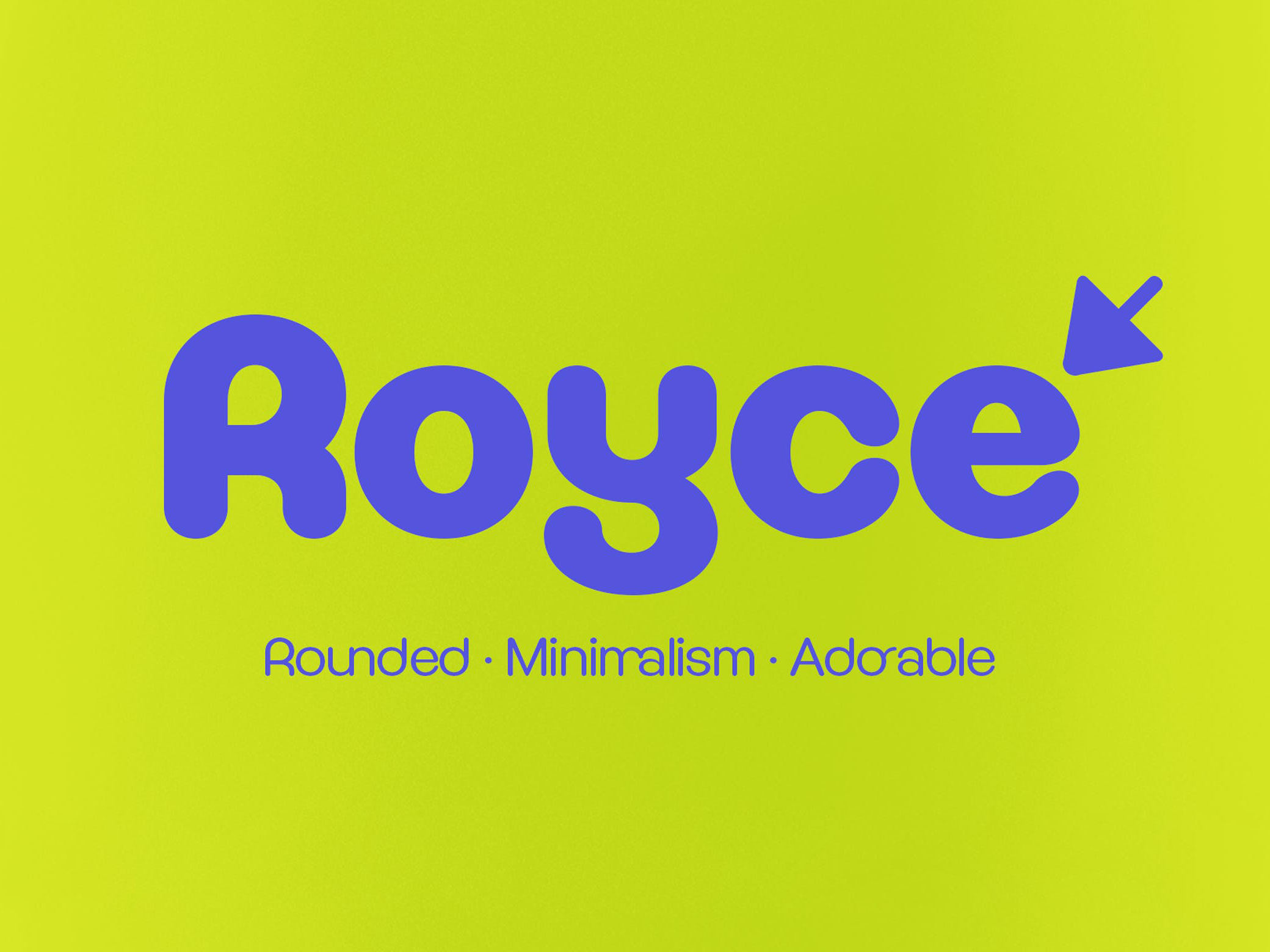 Royce Cute Font Family_最西文集-站酷ZCOOL