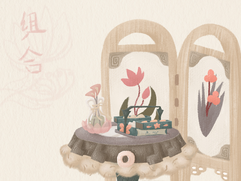 静物插画组图_闲小游-站酷ZCOOL