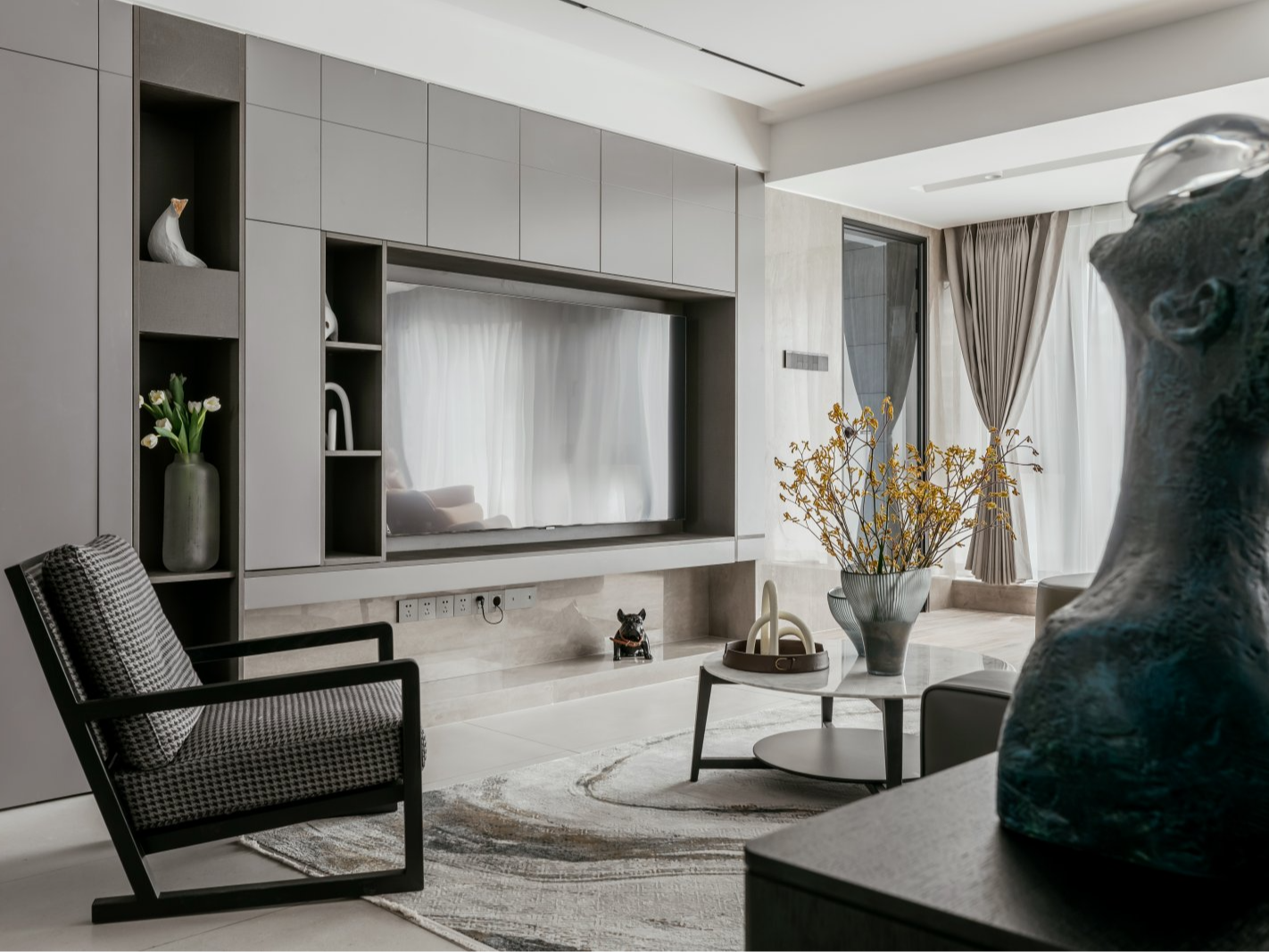 150㎡的三口之家，不设限的自由空间！—现代简约_Hy胡月-站酷ZCOOL