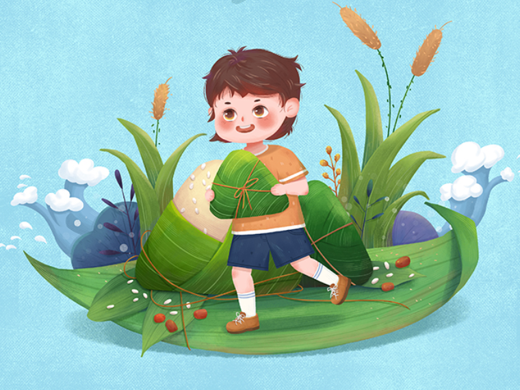 端午粽香_非芽Faye-站酷ZCOOL