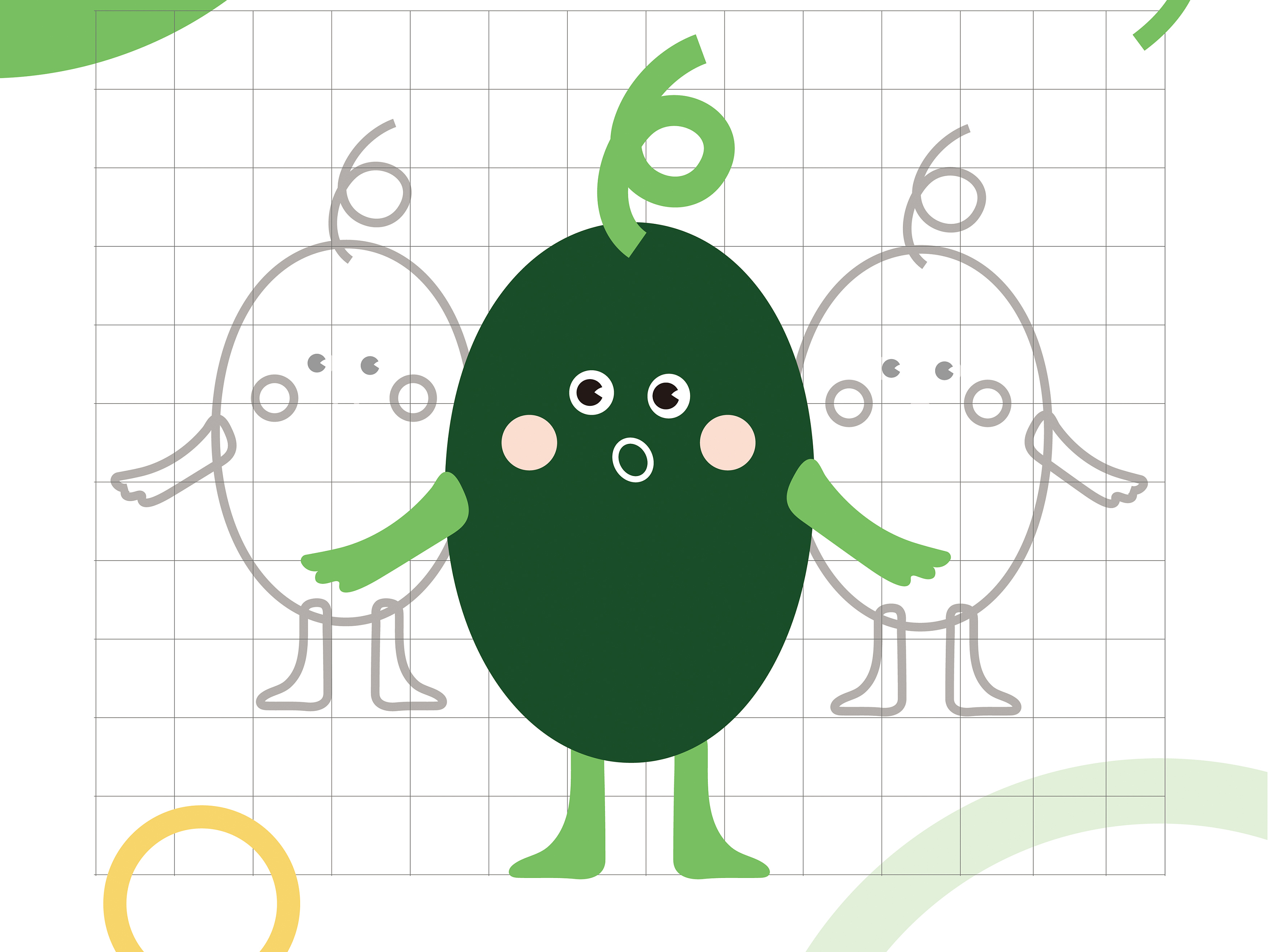 黄龙冬瓜节IP形象设计-佛山文化节_乐子Liz-站酷ZCOOL