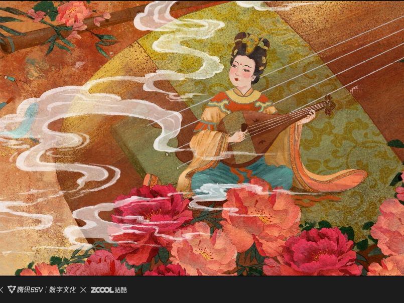 成都博物馆文创插画_CY游过一群鸭-站酷ZCOOL