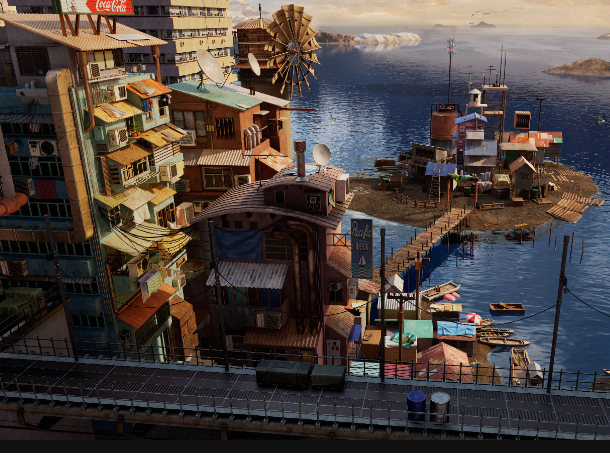 【学员作品】申浩东--《Port》_巧课力CGmomo-站酷ZCOOL