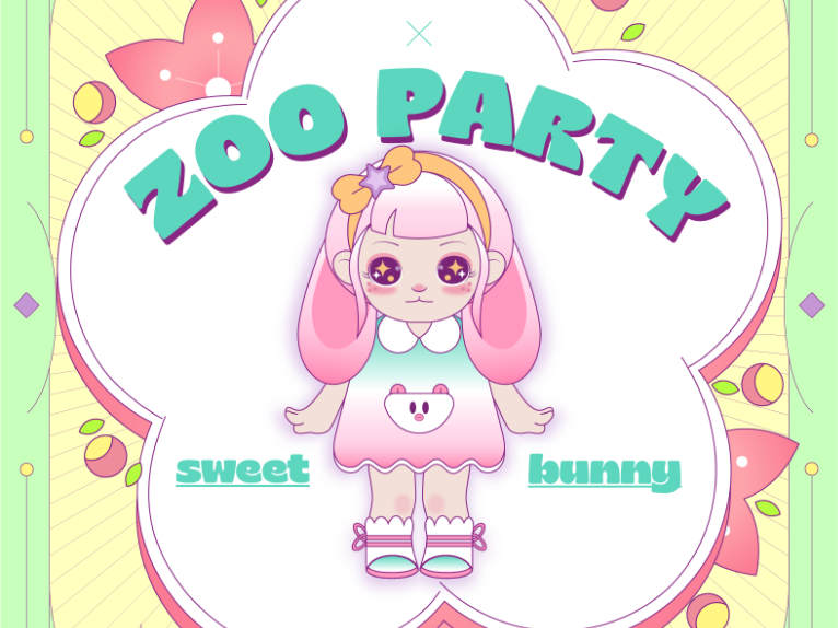 "ZOO PARTY" IP形象设计_万梦兴DESING-站酷ZCOOL