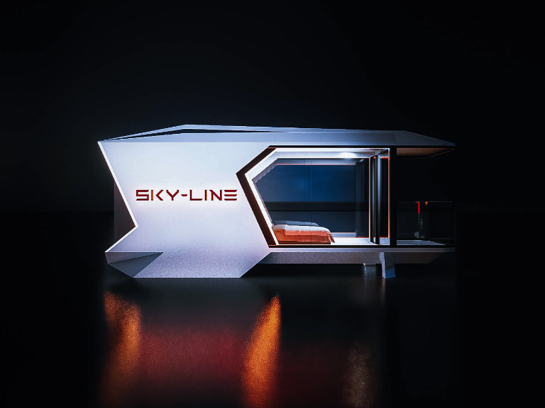 SKY-LINE 太空舱民宿_OliverYSL-站酷ZCOOL