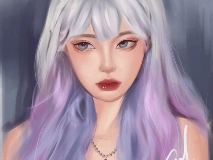 头像插画_Z29386168-站酷ZCOOL