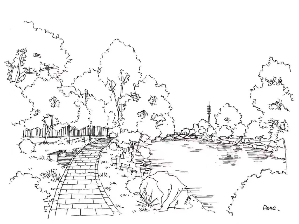 SD城市滨水公园_景观设计_QLCD-站酷ZCOOL