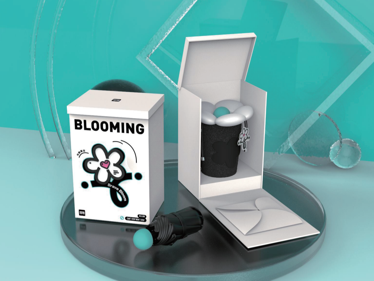 【BLUBLU X 得物】BLOOMING 尽情绽放 | 2023女神节_BLUBLU布鲁布鲁-站酷ZCOOL