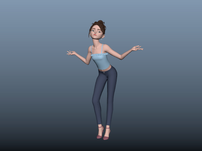 Maya角色舞蹈动画_HSHLXQsTKV-站酷ZCOOL