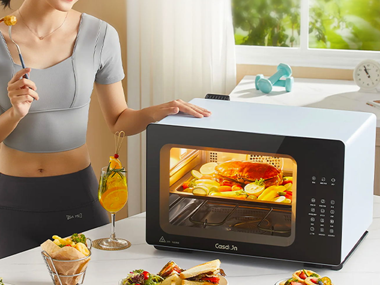 凯度微波炉烤箱一体机平面包装_MOMDD树沃-站酷ZCOOL