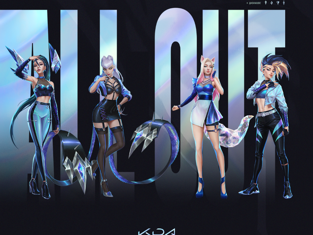 英雄联盟KDA专辑包装设计 _雅姜雅0228-站酷ZCOOL