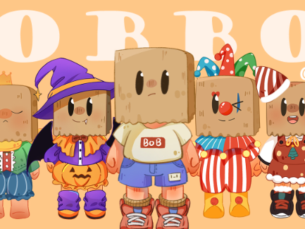 个人原创IP——鲍勃BOB_小熊泡泡茶ya-站酷ZCOOL