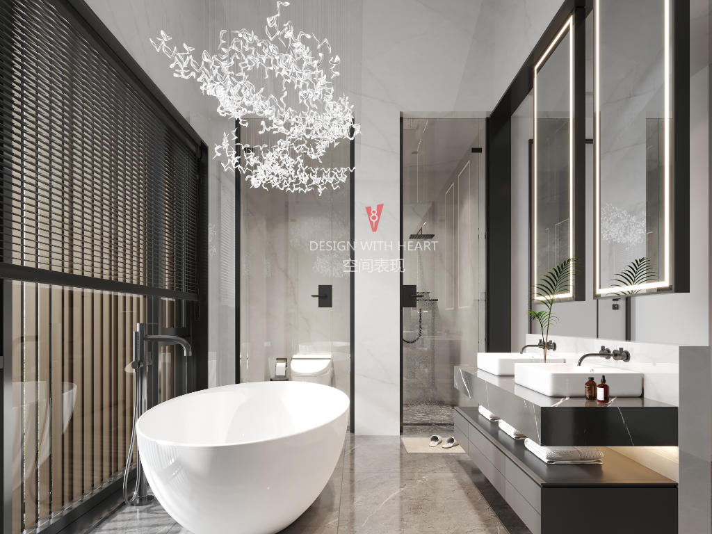 V8空间表现 | 浴室_V8空间表现-站酷ZCOOL