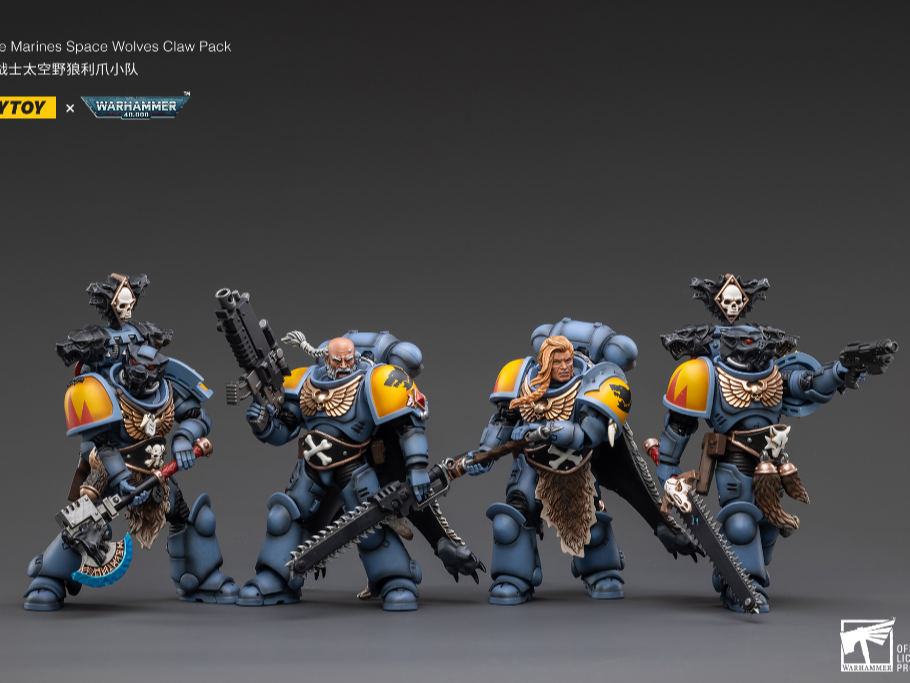 战锤40K 太空野狼 系列_JOYTOY暗源官方-站酷ZCOOL
