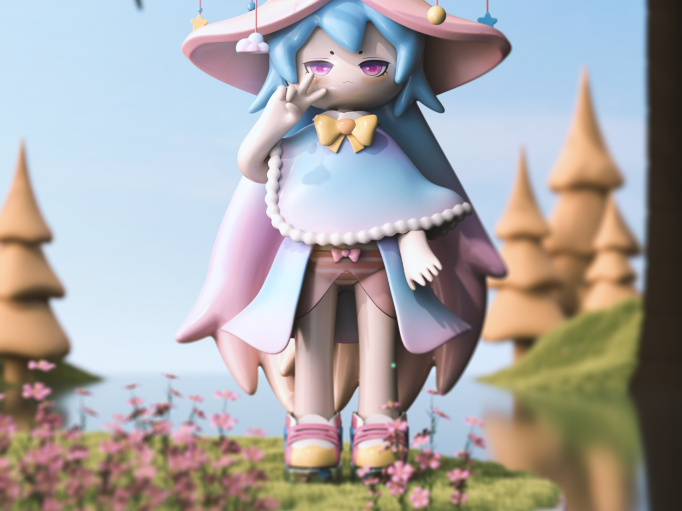 卡通角色IP建模渲染合集_惊澜JL-站酷ZCOOL