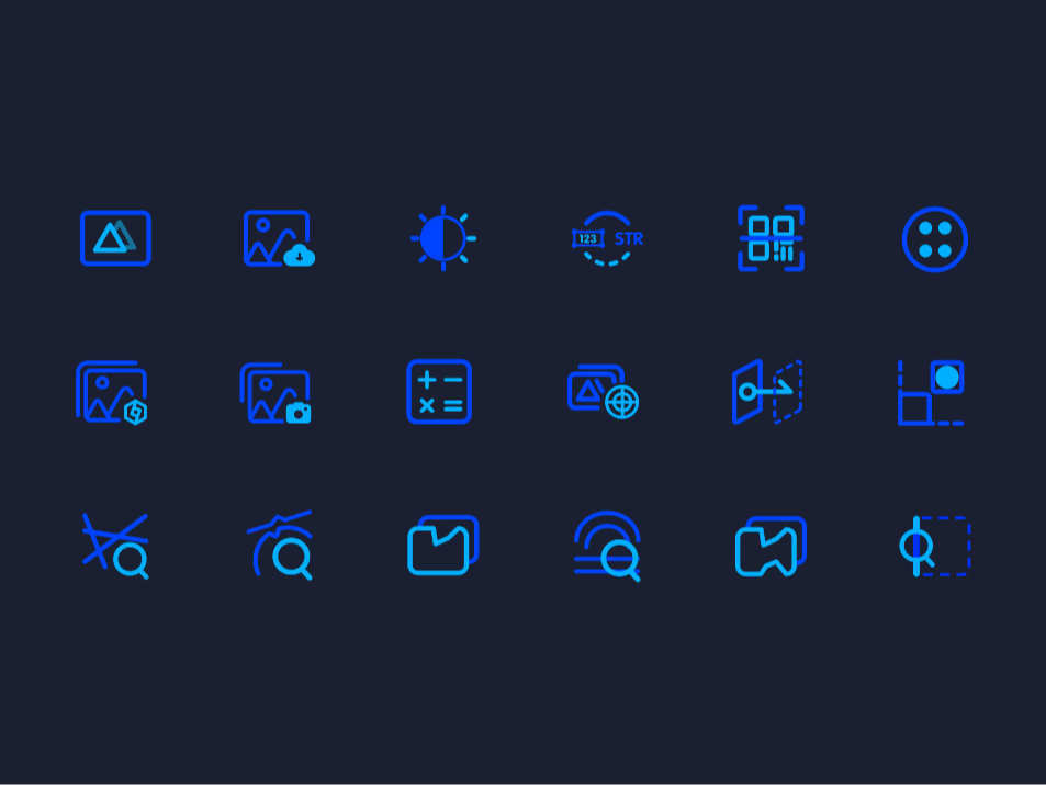 Smart Control and Vision Platform Iconography_Souodesign-站酷ZCOOL
