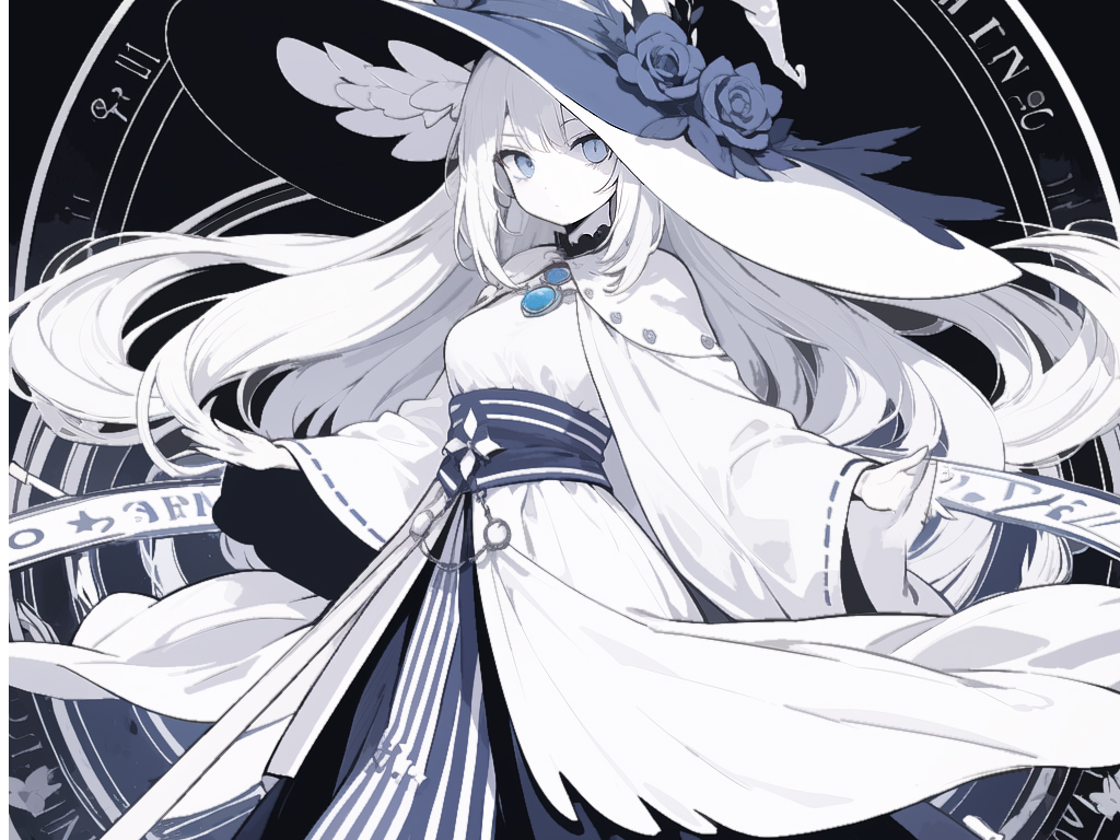 魔法女孩#魔法少女 #天使与恶魔 _灰呀灰-站酷ZCOOL