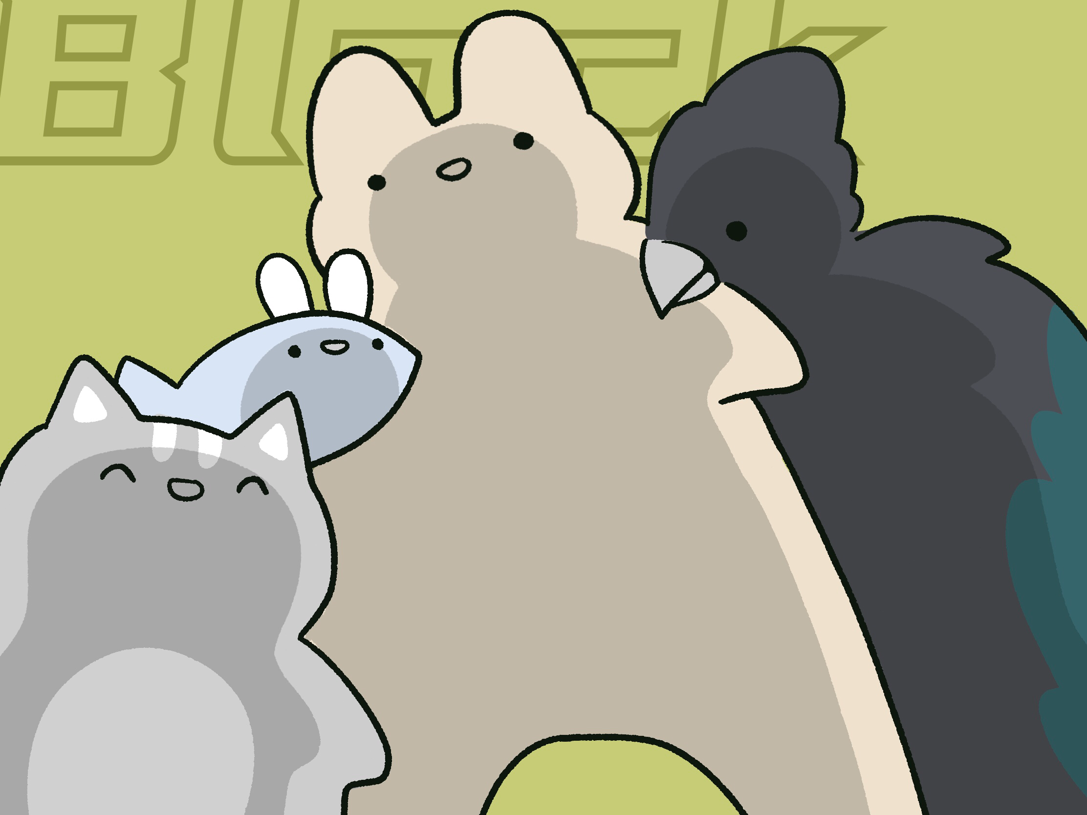 BLO｜动画随笔｜森林里的小动物_伯劳可-站酷ZCOOL