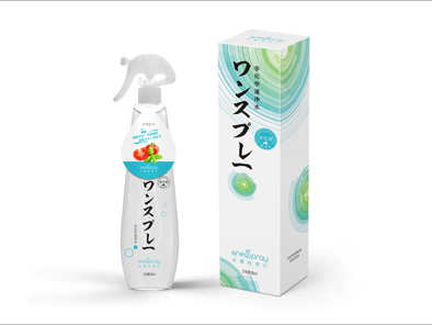 ONE SPRAY水雾研习社非化学洗净水品牌包装设计_西安吉祥品牌设计-站酷ZCOOL