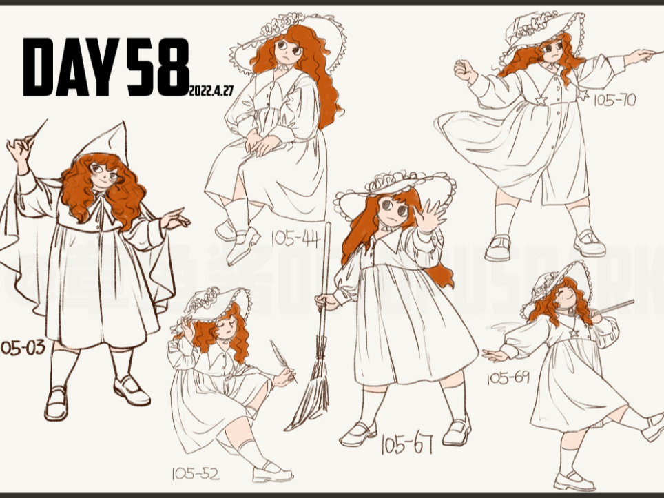 #速写60天挑战赛# Day58@速写班长_章鱼酱油-站酷ZCOOL