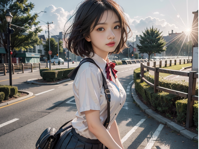 AIGC | 青春少女_AIGCspace-站酷ZCOOL