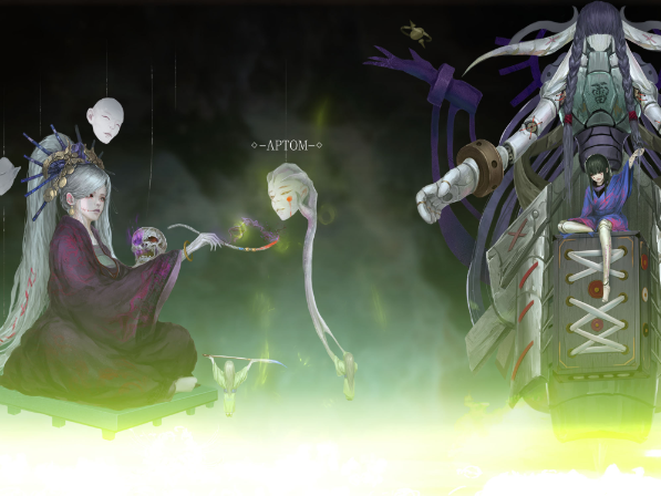 遥远彼岸-画皮 傀儡_Atpom-站酷ZCOOL