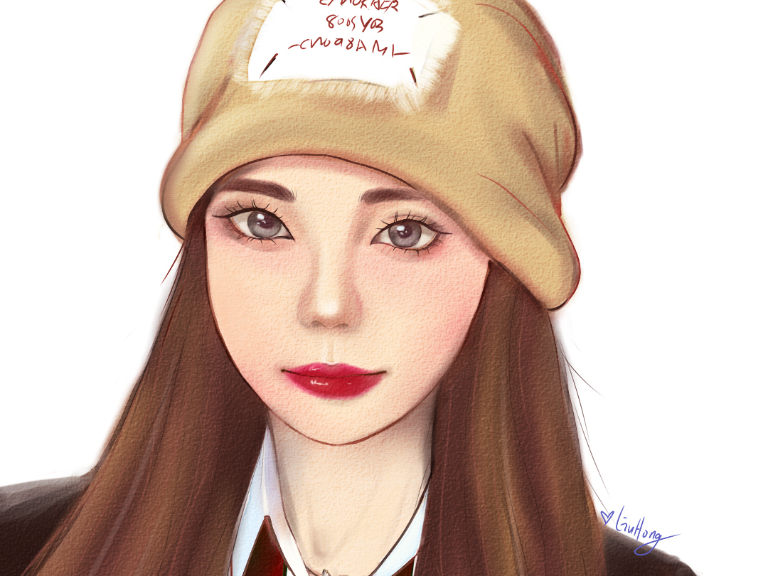 真人女生头像_Z030499902-站酷ZCOOL