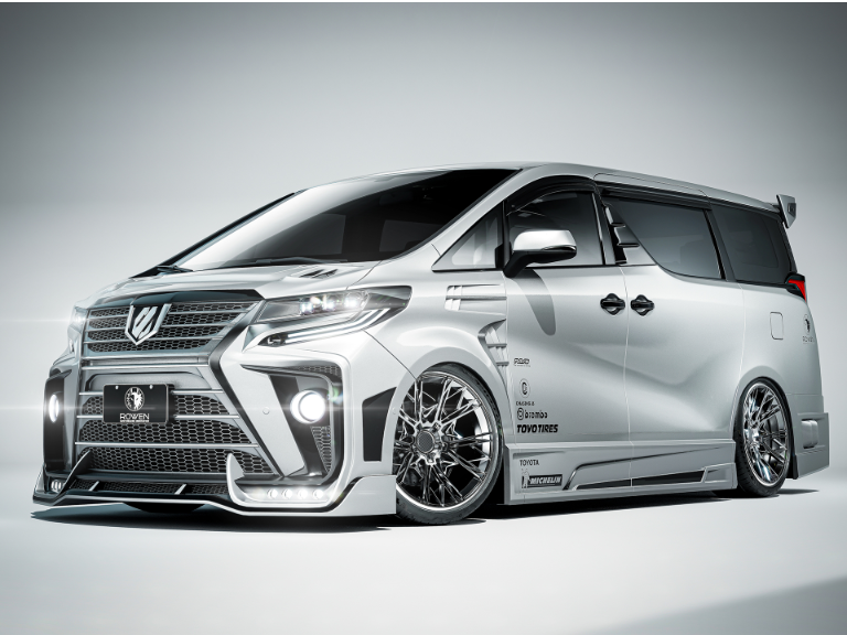 丰田-Alphard-ROWEN（改）_ShawnHu001-站酷ZCOOL