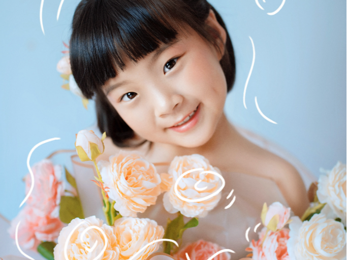 花束女孩_大卫009-站酷ZCOOL