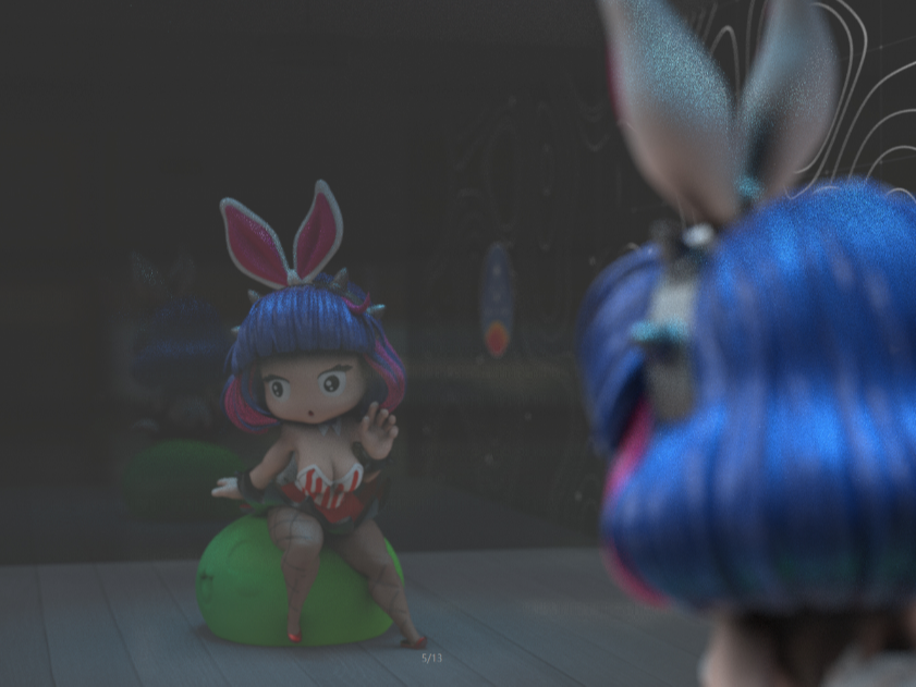 兔女郎故事_OhEast-站酷ZCOOL