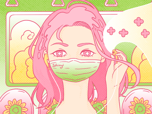 安静听歌_Shinyi_ting-站酷ZCOOL