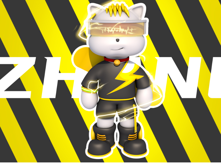 C4D练习作品-随便搞了一个ip形象设计_绝世第一美人儿-站酷ZCOOL