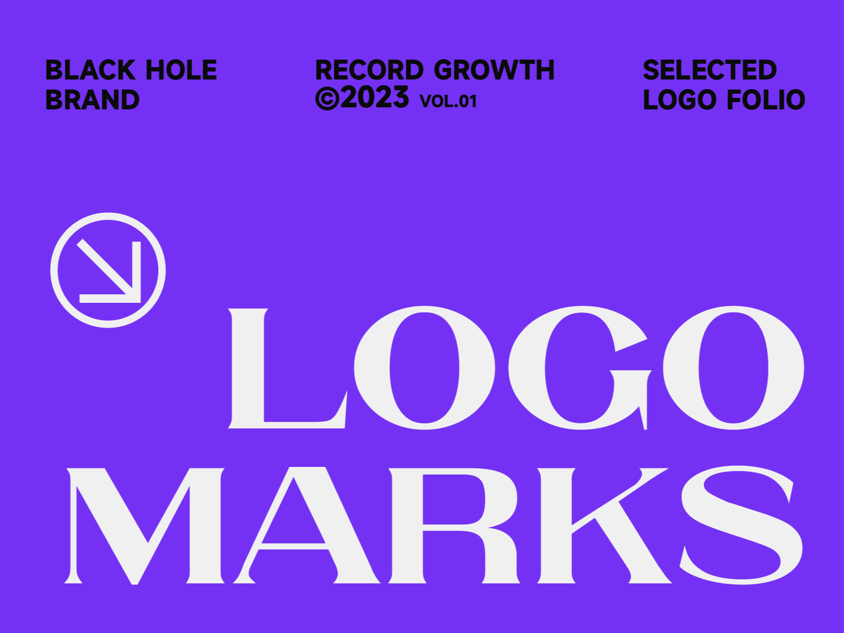 LOGO MARKS | 2023 Vol.01_小黑先生品牌设计-站酷ZCOOL