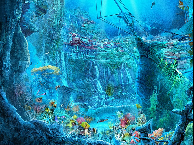 《赶海之鲁班船现世》概念海报_后十-站酷ZCOOL