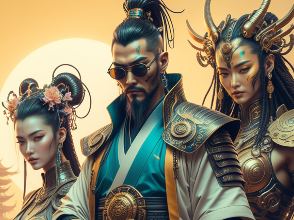 雷公电母，神仙也疯狂！_mm马ym-站酷ZCOOL