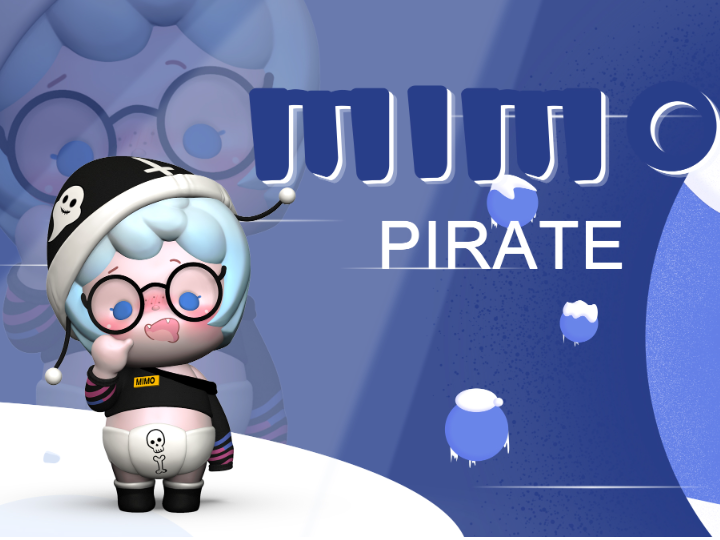 潮玩IP设计丨MIMO海盗帽-限量款大娃_森虹设计-站酷ZCOOL