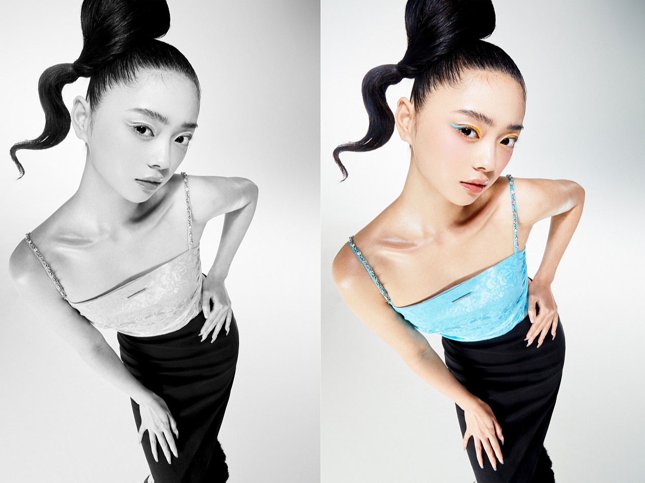 美妆创作丨Taste The Retro_Vain傅xx-站酷ZCOOL