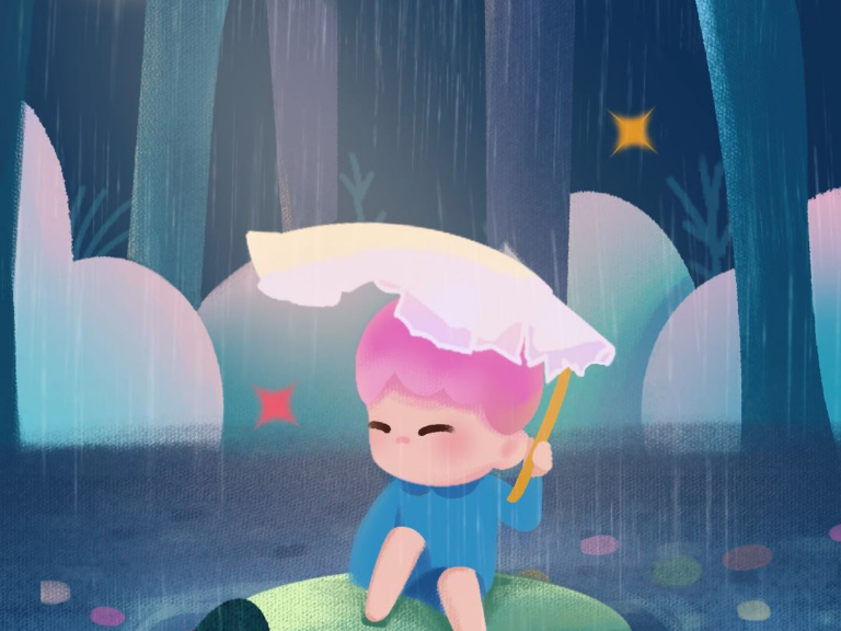 Y园糖插画打卡21天 Day15原尤子 站酷zcool 