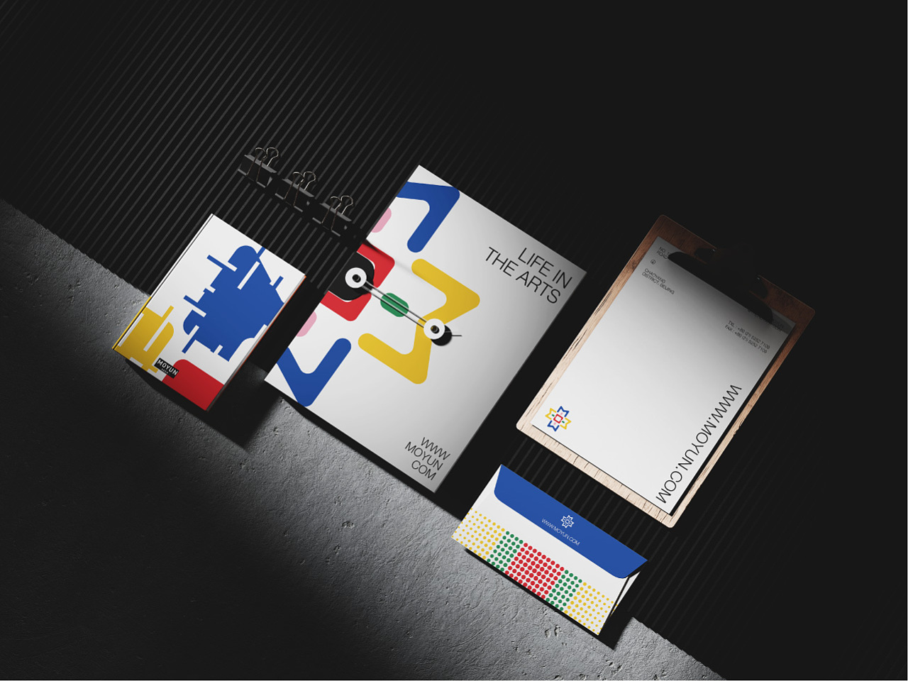 MOYUN国际潮流艺术中心品牌设计|美术馆艺术画廊项目_付锤锤-站酷ZCOOL